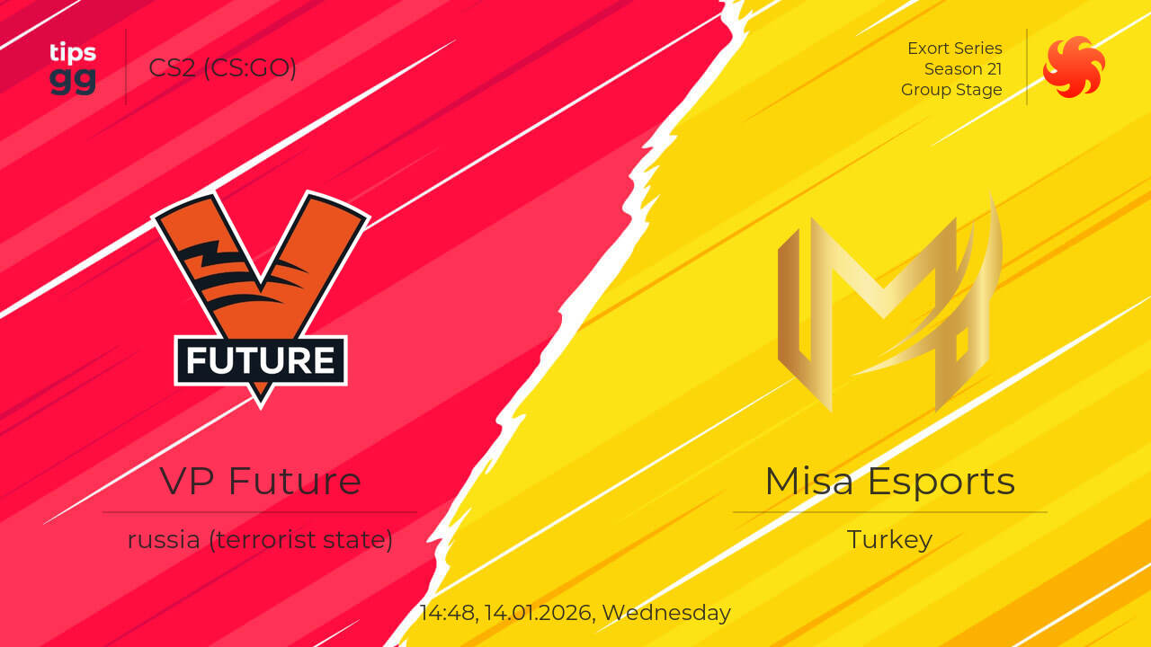 Where to Watch VP Future vs Misa Esports 14.01.2026 – Live Streams ...