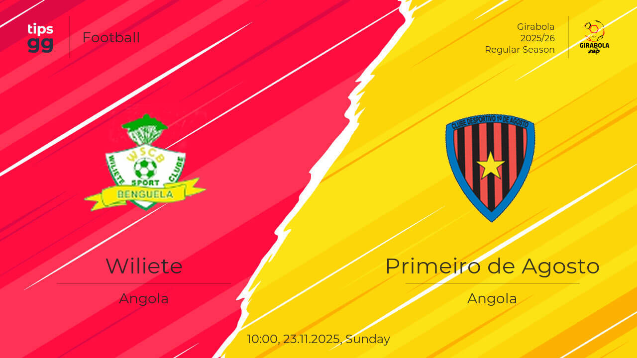 Wiliete vs Primeiro de Agosto live score 23.11.2025 – today match ...