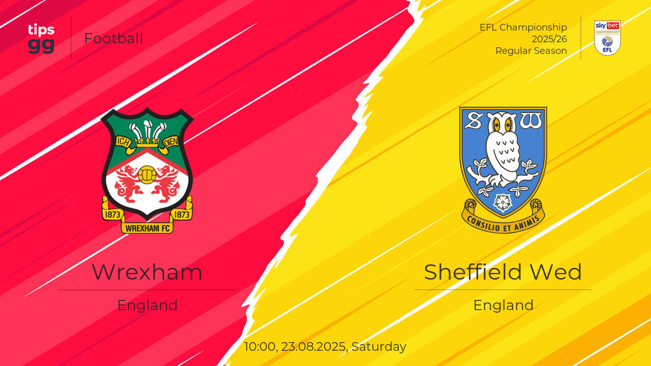 Wrexham vs Sheffield Wed live score 23.08.2025 – today match results ...