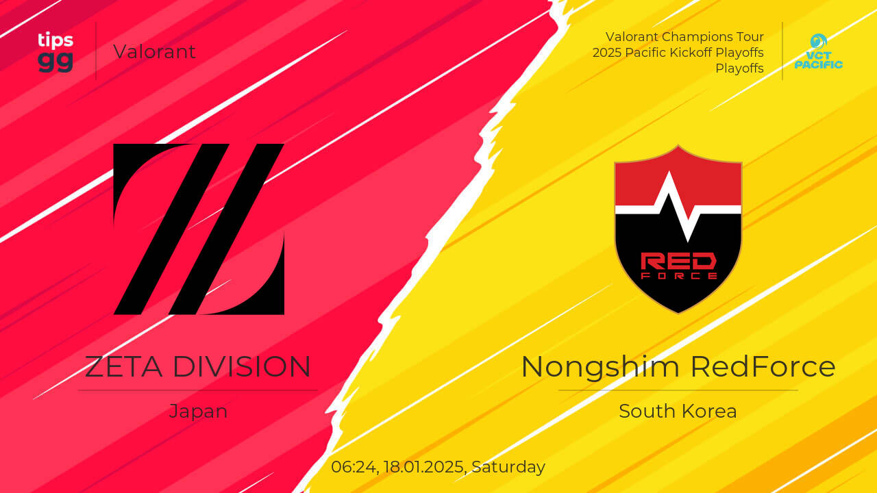 Where to Watch ZETA DIVISION vs Nongshim RedForce 18.01.2025 – Live ...