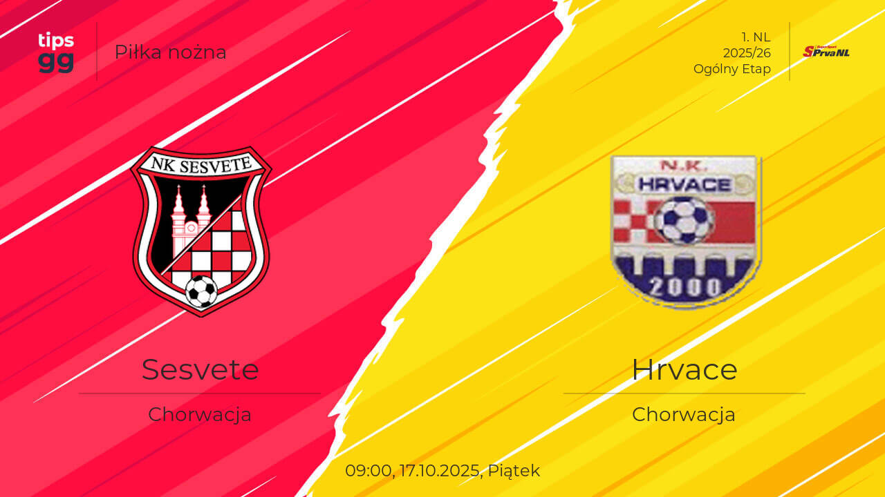 Sesvete – Hrvace wynik na żywo 17.10.2025 - wyniki dzisiejszego meczu ...