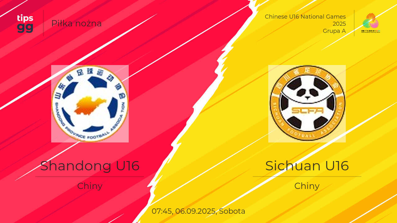 Oglądaj Shandong U16 kontra Sichuan U16 06.09.2025 – transmisje na żywo ...