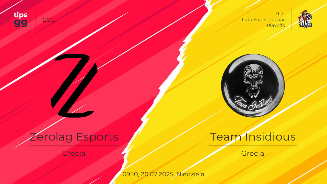 Zerolag Esports kontra Team Insidious 20.07.2025 – prognozy na mecz ...