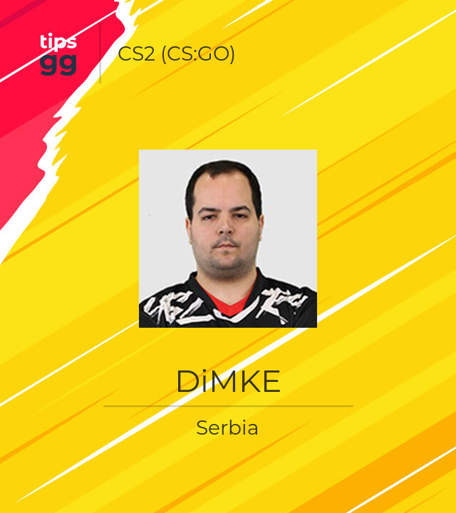 Dimitrije 'DiMKE' Veljković - CS2 (CS:GO) Stats & Ranking | Tips.GG