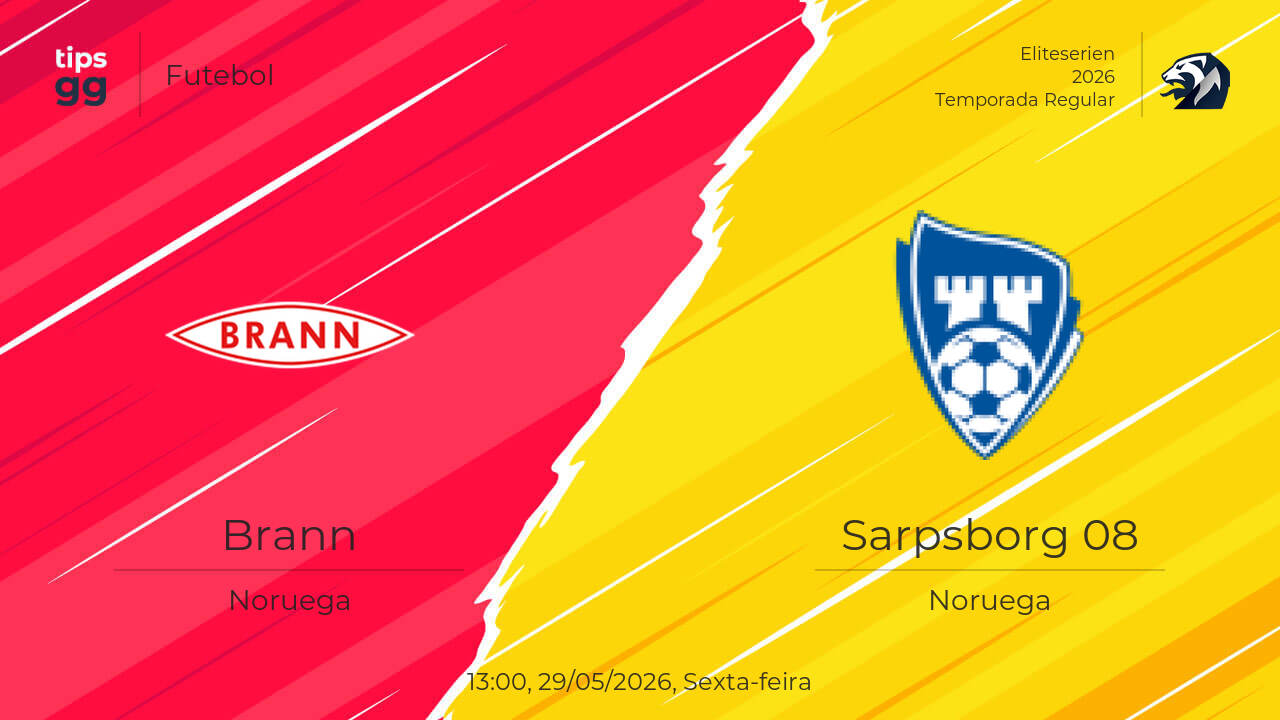 Brann x Sarpsborg 08 live score 29/05/2026 - resultados dos jogos de ...