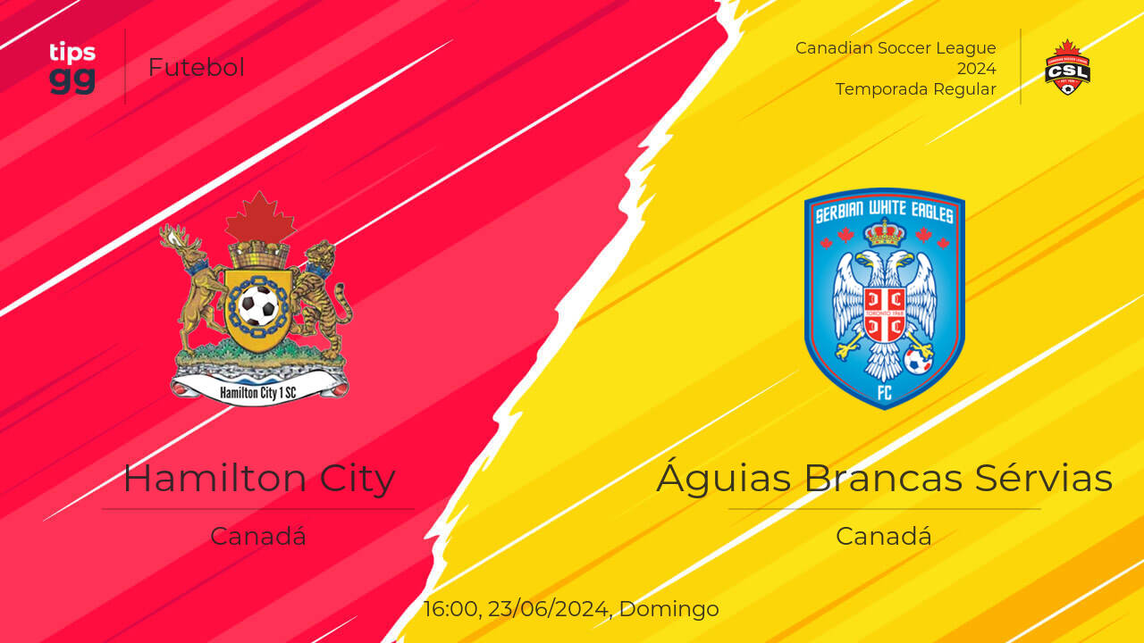 Assista Hamilton City x Águias Brancas Sérvias 23/06/2024 ...