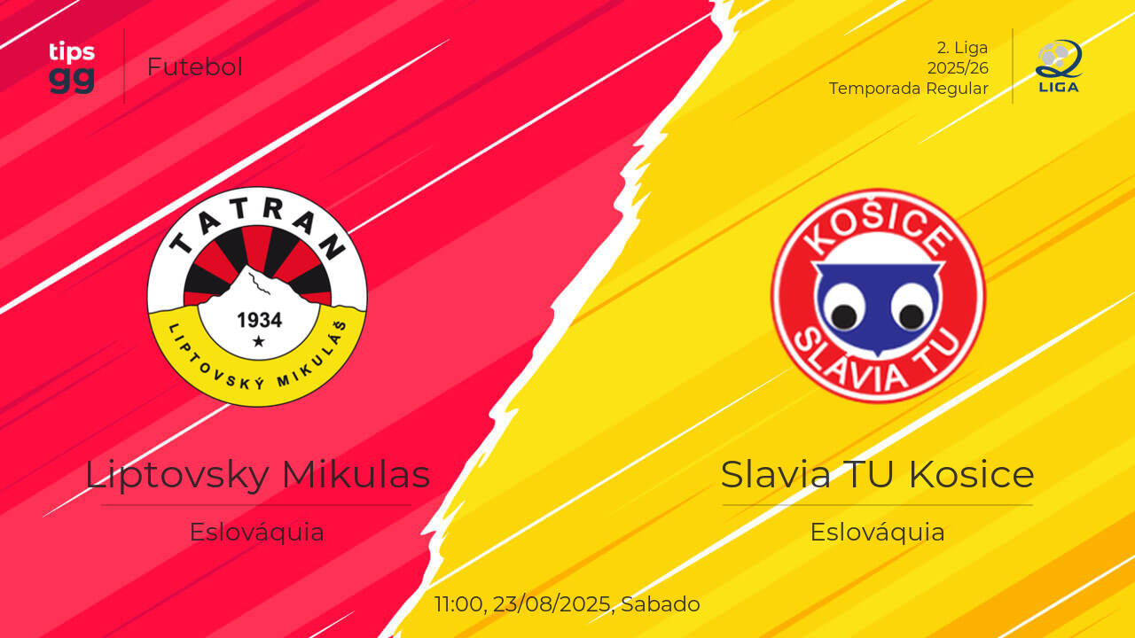 Liptovsky Mikulas x Slavia TU Kosice live score 14/03/2026 - resultados ...