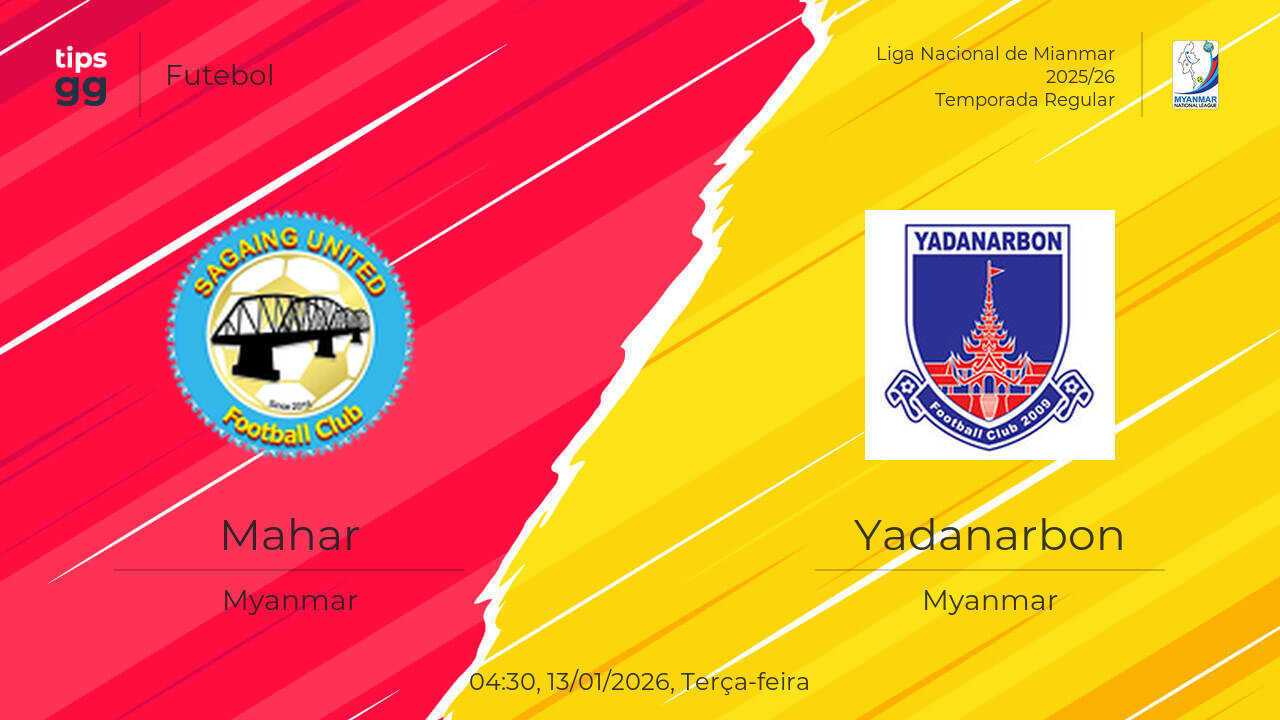 Mahar x Yadanarbon live score 13/01/2026 - resultados dos jogos de hoje ...