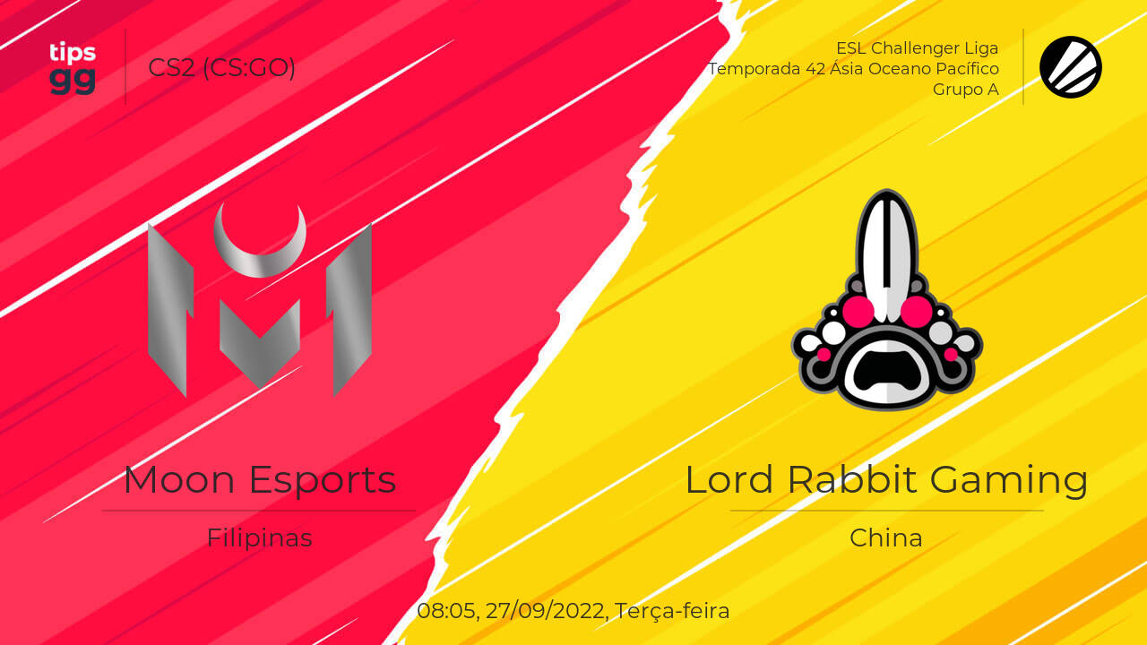Moon Esports x Lord Rabbit Gaming 27/09/2022 – Palpite dos Jogo | CS:GO ...