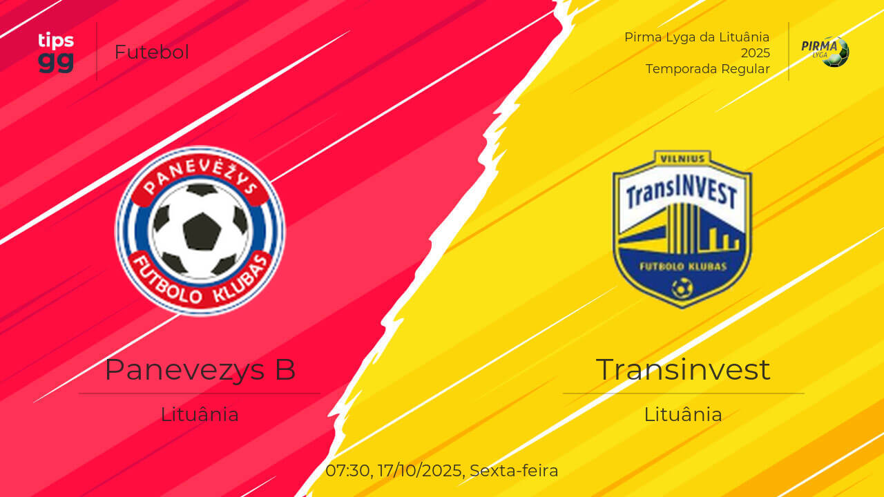 Panevezys B x Transinvest live score 18/10/2025 - resultados dos jogos ...