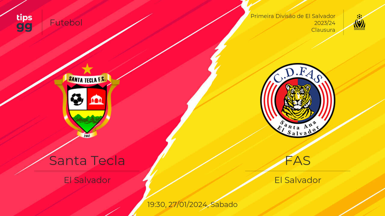 Santa Tecla x FAS 28/01/2024 na Primeira Divisão de El Salvador 2023/24 ...