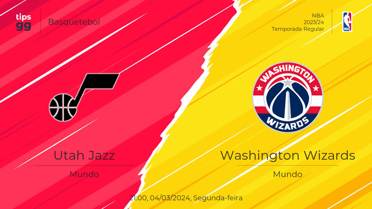Assista Utah Jazz x Washington Wizards 05/03/2024 – Transmissões ao ...