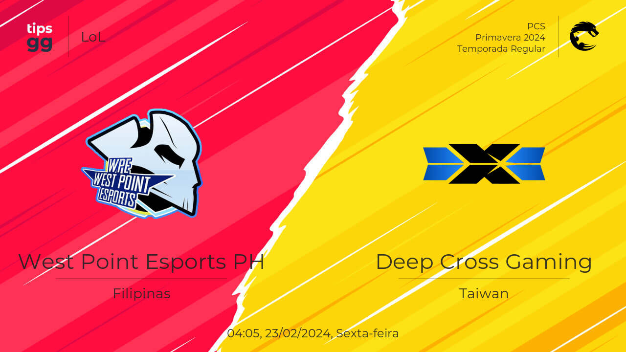 West Point Esports PH x Deep Cross Gaming 23/02/2024 na PCS Primavera ...