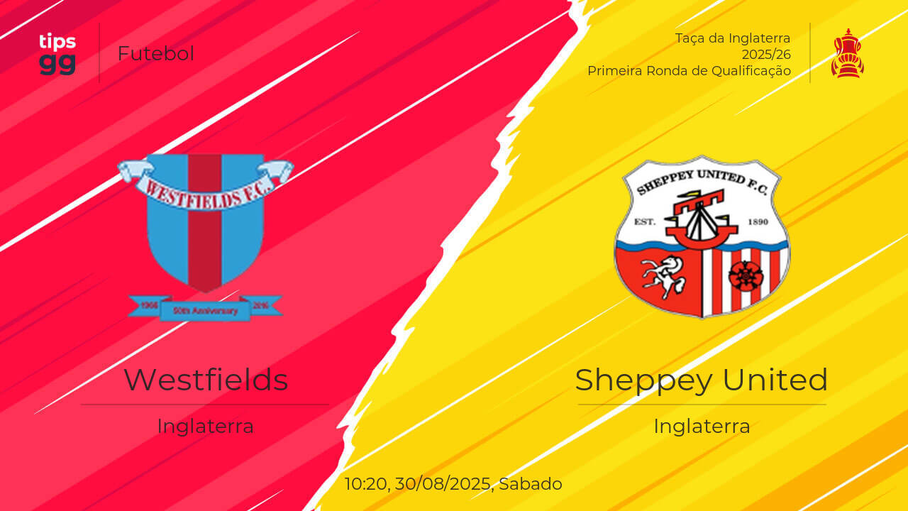 Westfields x Sheppey United live score 30/08/2025 - resultados dos ...