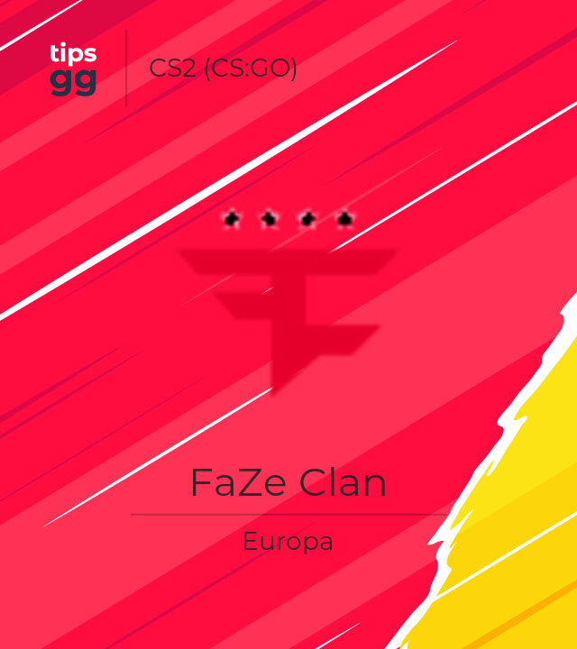 FaZe Clan CS2 (CS:GO) Europa: próximos jogos e resultados | Tips.GG