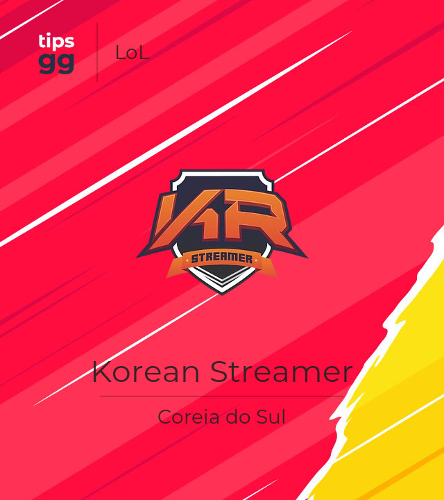 Korean Streamer LoL Coreia: próximos jogos e resultados | Tips.GG