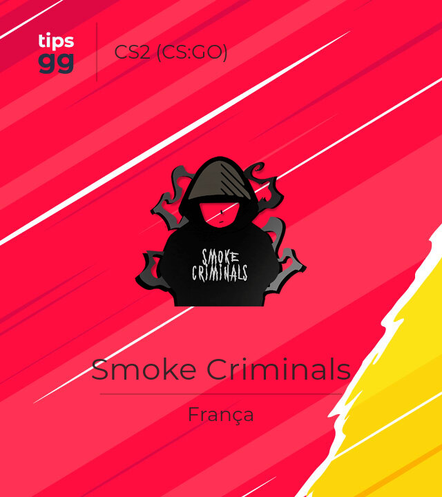 Smoke Criminals CS2 (CS:GO) França: próximos jogos e resultados | Tips.GG