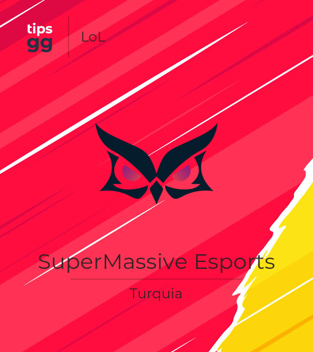 SuperMassive Esports LoL Turquia: próximos jogos e resultados | Tips.GG