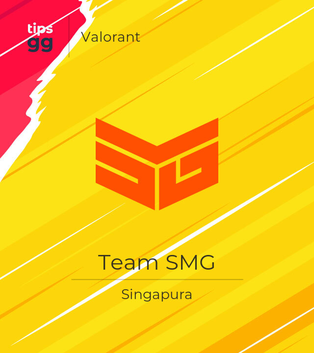 Team SMG Valorant Singapura: próximos jogos e resultados | Tips.GG