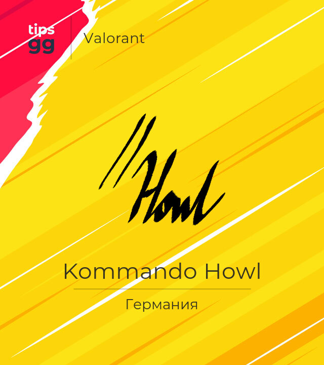 Kommando Howl команда Valorant (Германия) | Tips.GG