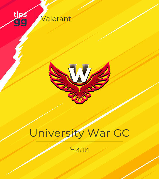 University War GC команда Valorant (Чили) | Tips.GG