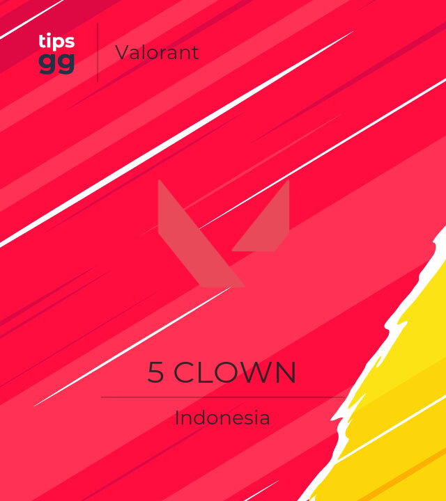 5 CLOWN Valorant Team from Indonesia | Tips.GG