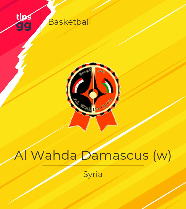 Al Wahda Damascus (w) Basketball Team from Syria | Tips.GG