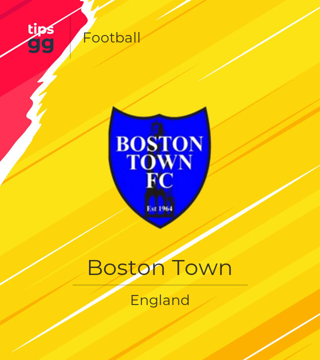 Boston Town Football Team from England | Tips.GG