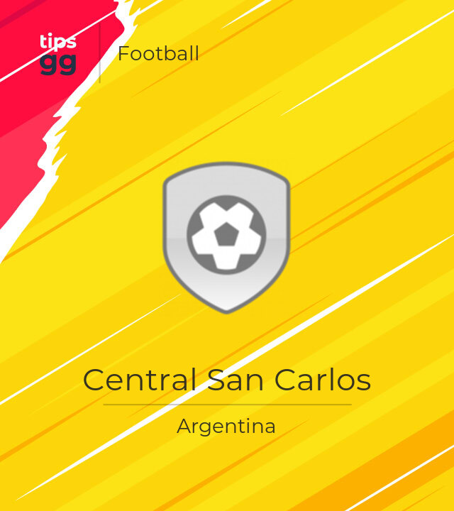 Central San Carlos Football Team from Argentina | Tips.GG