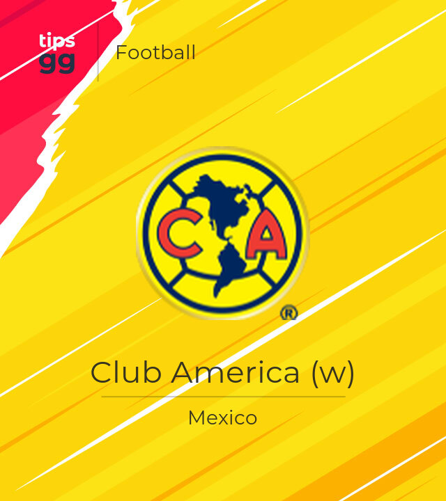 Club America (w) live score today: game today, fixtures, stats, results ...