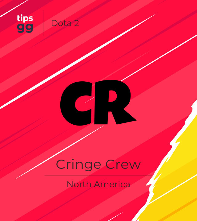 Cringe Crew Dota 2 Team from North America | Tips.GG