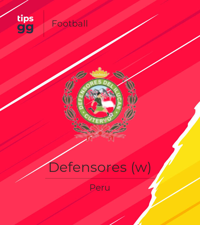 Defensores Del Ilucan (w) Football Team from Peru | Tips.GG