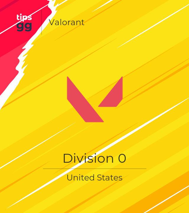 Division 0 Valorant Team from United States | Tips.GG