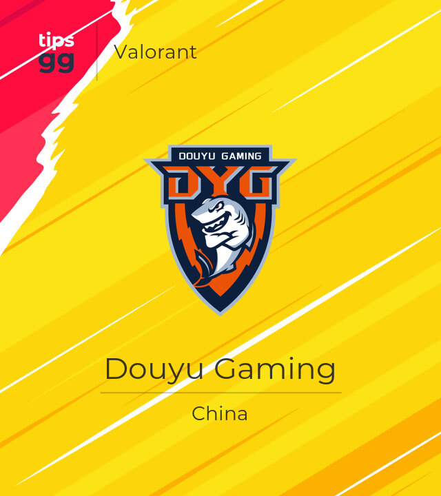 Douyu Gaming Valorant Team from China | Tips.GG