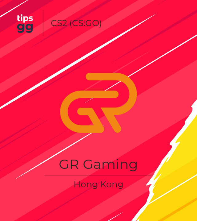 GR Gaming CS2 (CS:GO) Team from Hong Kong | Tips.GG
