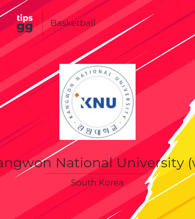 Kangwon National University Women Basketball Team from World | Tips.GG