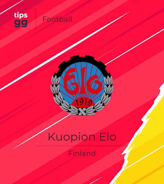Kuopion Elo Football Team from Finland | Tips.GG