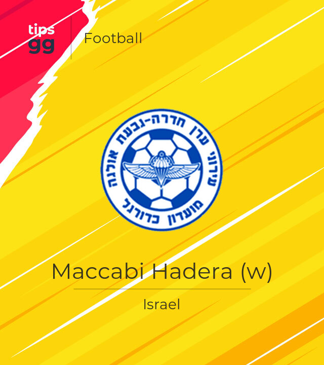 Maccabi Hadera (w) live score today: game today, fixtures, stats ...