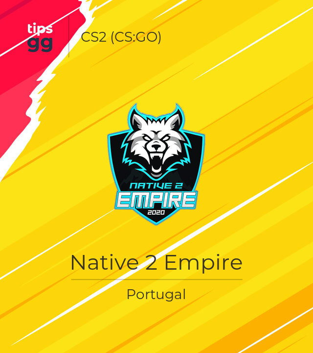 Native 2 Empire CS2 (CS:GO) Team from Portugal | Tips.GG