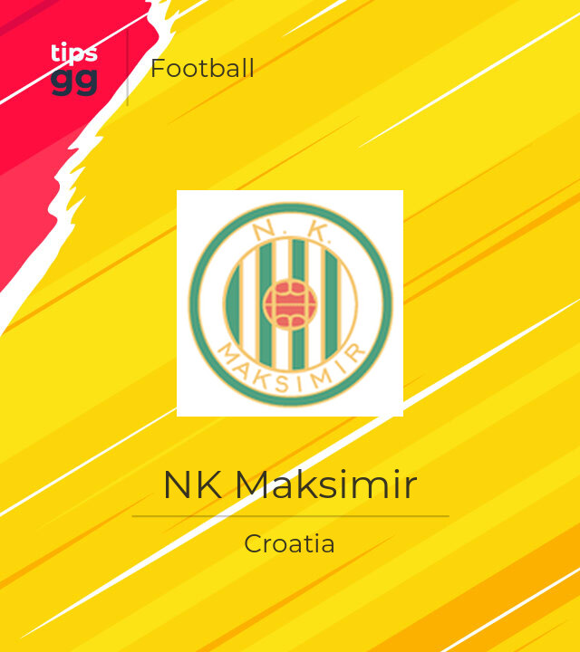NK Maksimir Football Team from Croatia | Tips.GG