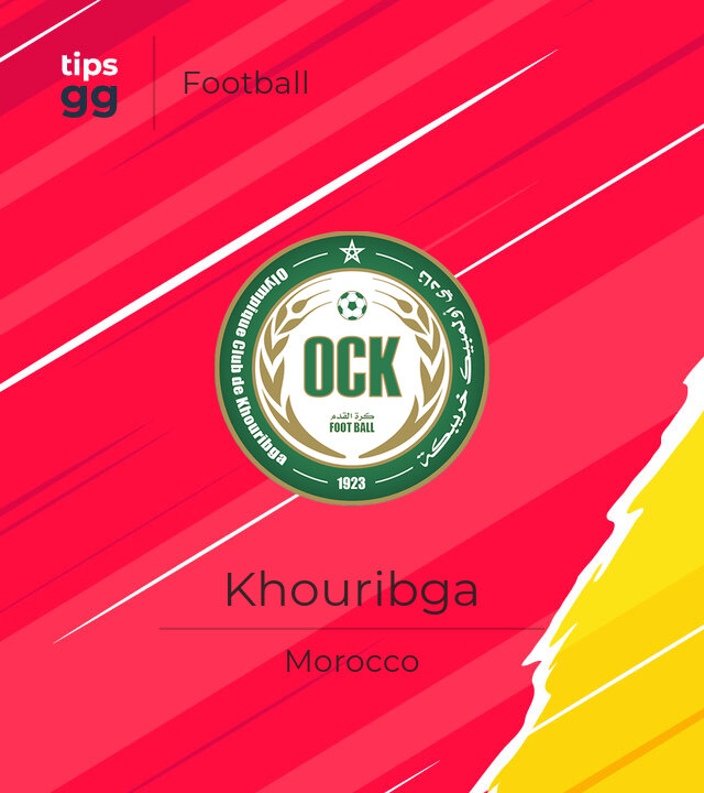 OCK Olympique de Khouribga Football Team from Morocco | Tips.GG
