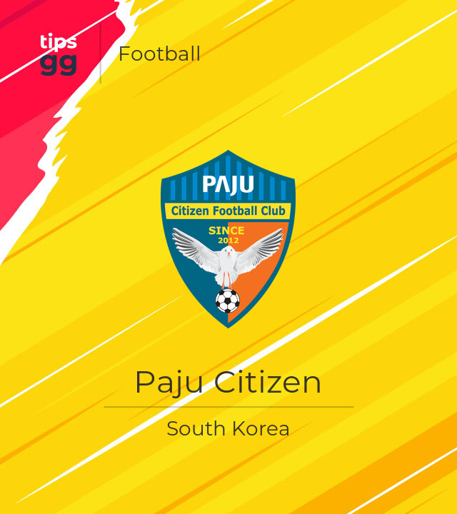 Paju Citizen FC Football Team from Korea | Tips.GG