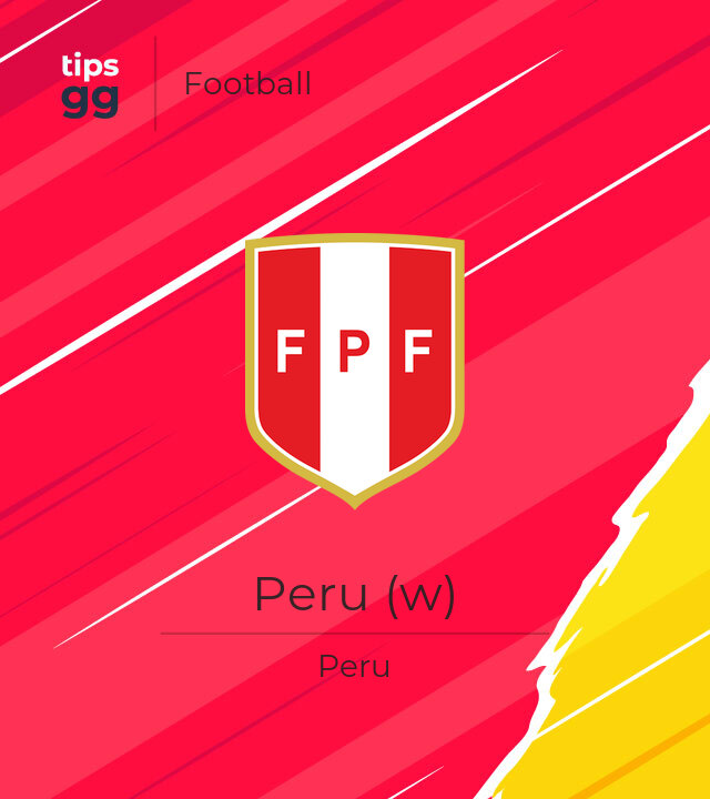 Peru (w) Football Team from Peru | Tips.GG
