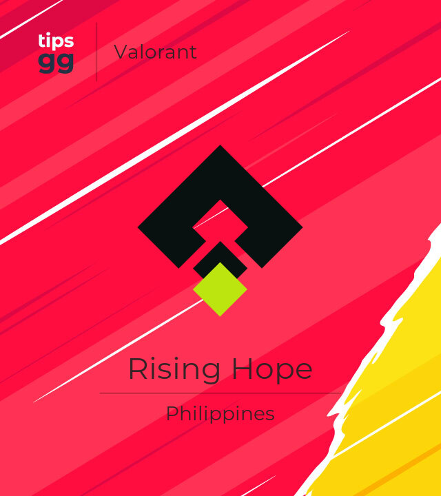 Rising Hope Valorant Team from Philippines | Tips.GG