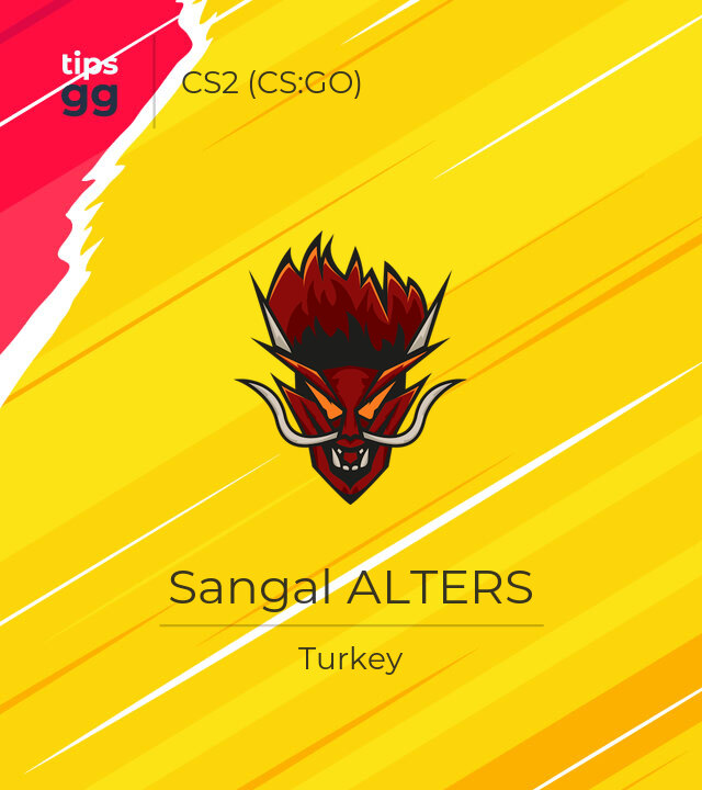 Sangal ALTERS CS2 (CS:GO) Team from Turkey | Tips.GG