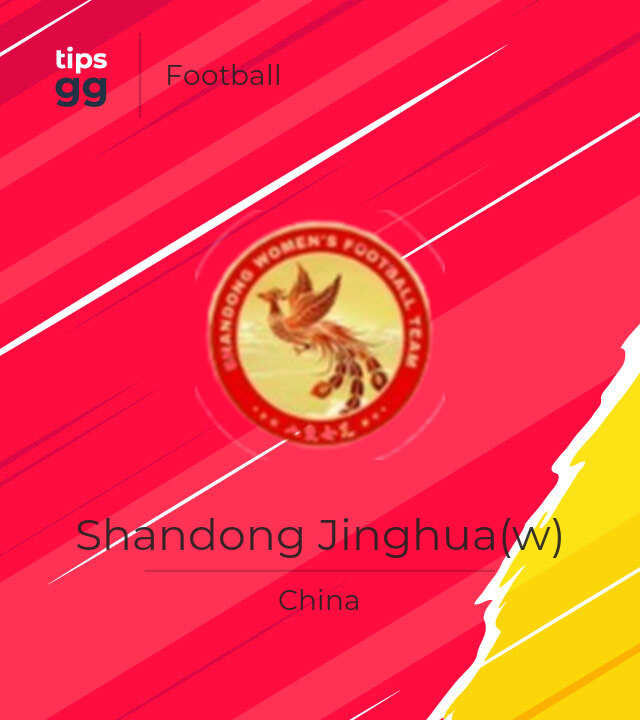 Shandong Jinghua(w) Football Team from China | Tips.GG