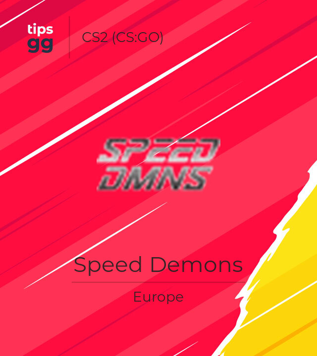 Speed Demons CS2 (CS:GO) Team from Europe | Tips.GG