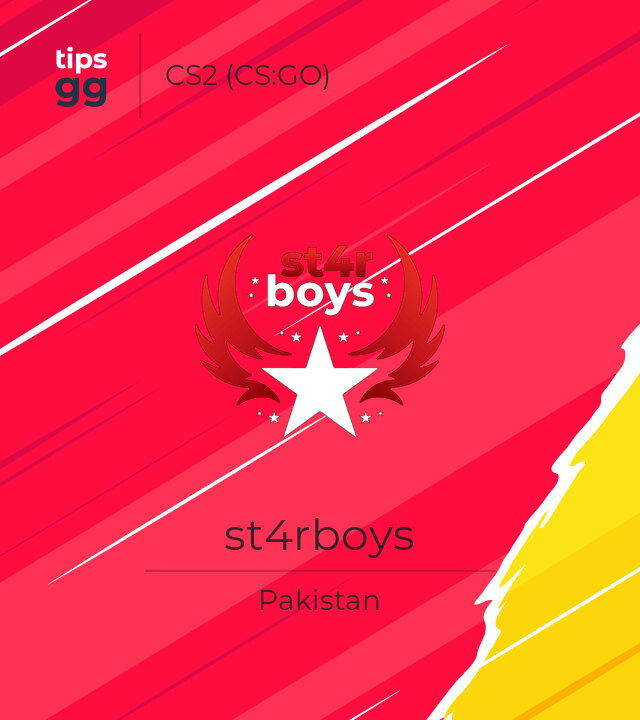 st4rboys CS2 (CS:GO) Team from Pakistan | Tips.GG