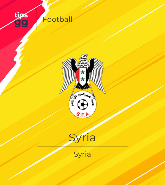 Syria live score today: game today, fixtures, stats, results, standings ...