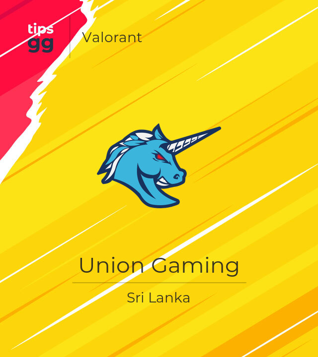 Union Gaming Valorant Team from Sri Lanka | Tips.GG
